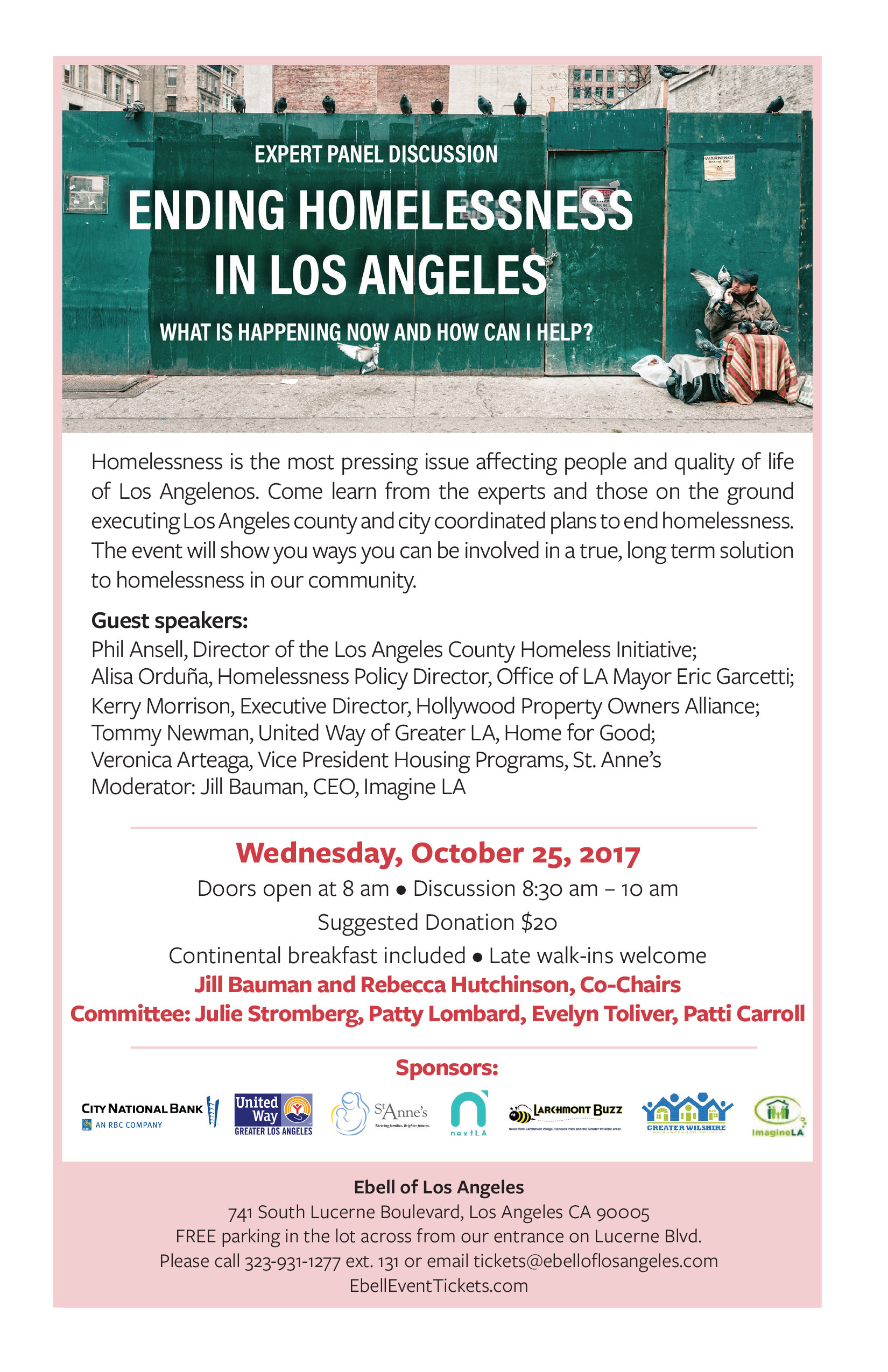 Ending Homelessness in Los Angeles – Panel Discussion – The Greater ...